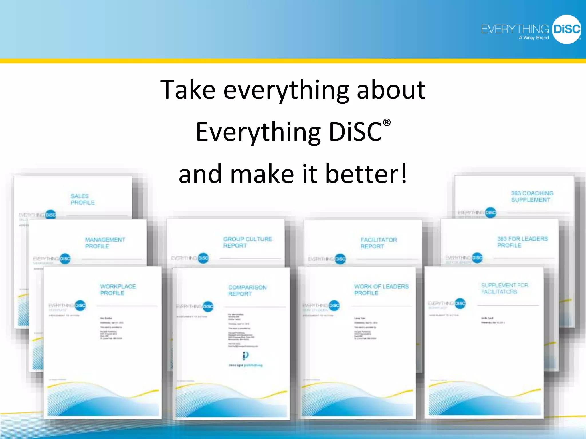 Evolution of DiSC | PPT | Free Download