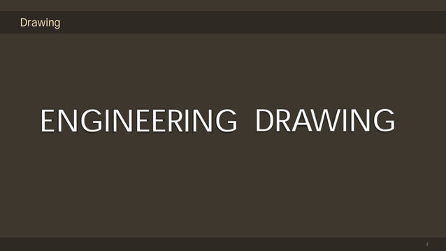 Evolution of Drawing as an Engineering Discipline | PPT
