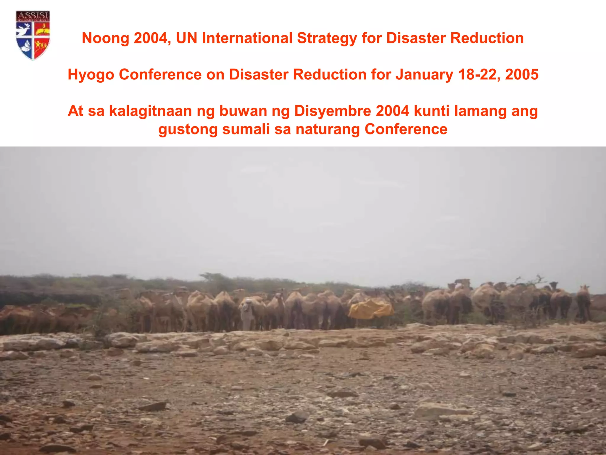 Evolution of DRR_Tagalog.pptx | Disasters