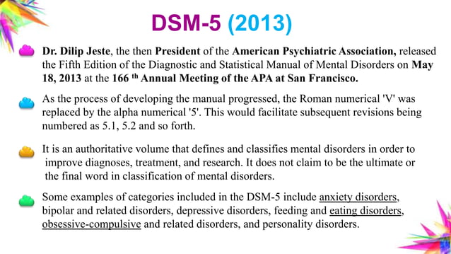 Evolution of DSM | PPTX | Sexual Conditions | Sexual Health