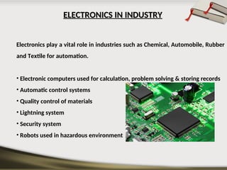 Evolution of Electronics Evolution of Electronics | PPT