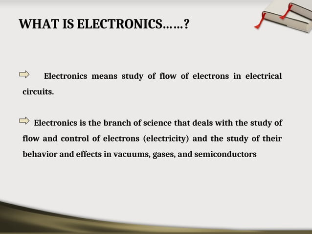 Evolution of Electronics Evolution of Electronics | PPT