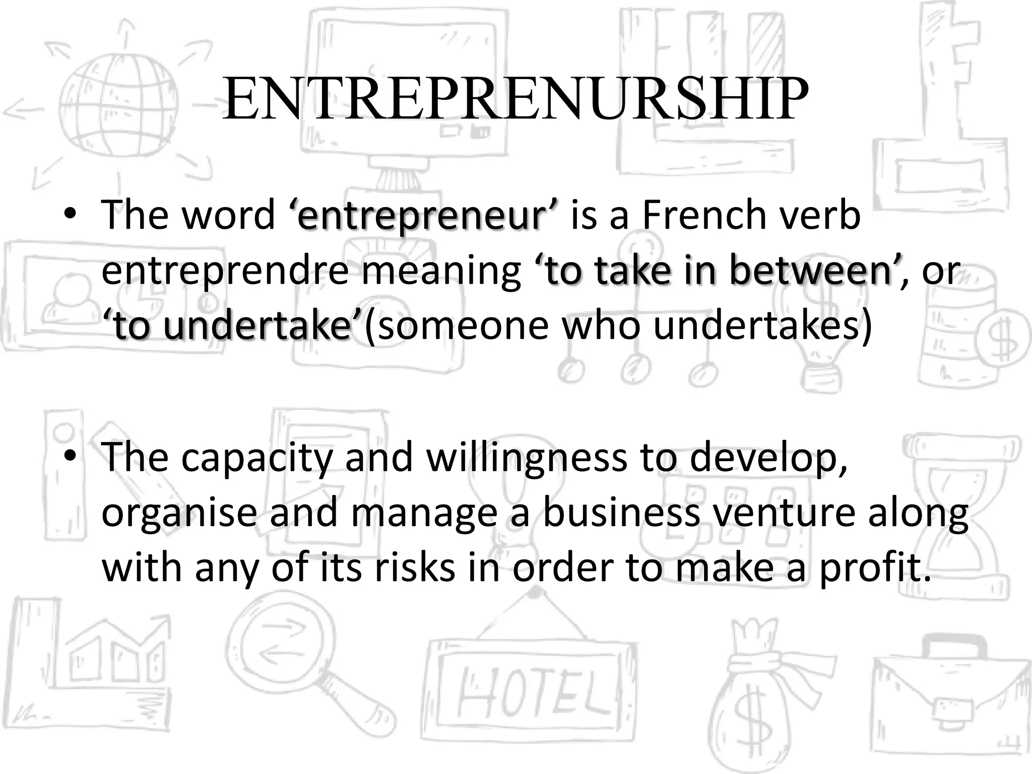 Evolution of Entrepreneurship | PPTX