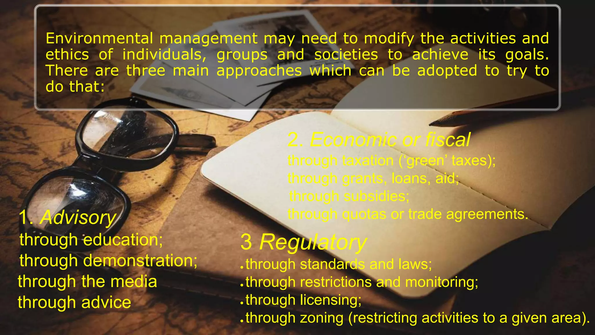 Evolution of environmental management | PPTX