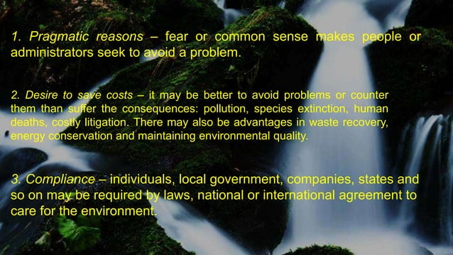 Evolution of environmental management | PPTX