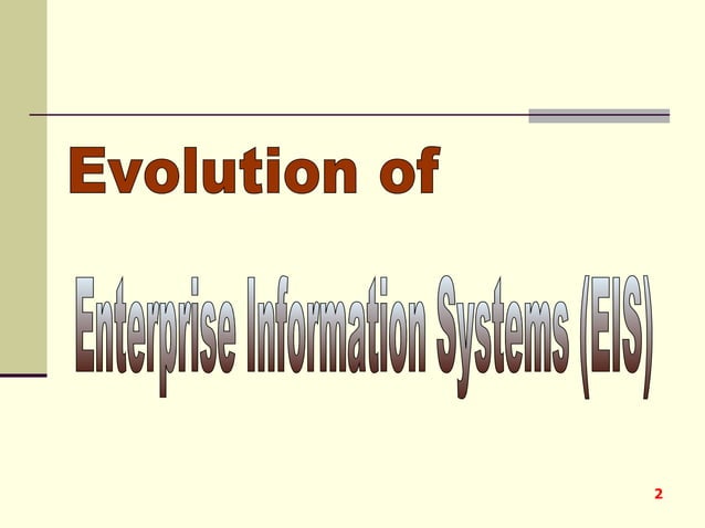 Evolution of ERP | PPT | Internet | Computing