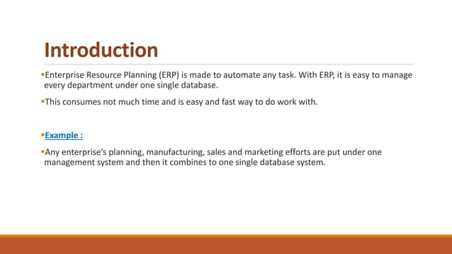 Evolution of ERP System | PPTX