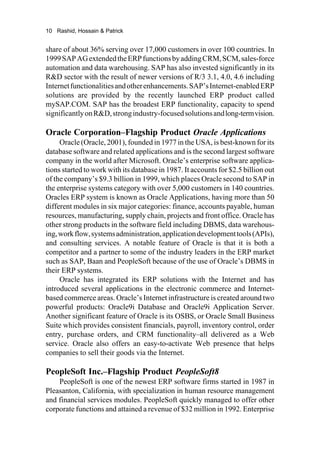 Evolution of erp systems | PDF | Computing | Technology & Computing