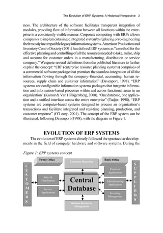 Evolution of erp systems | PDF