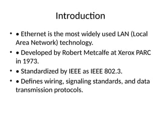 Evolution_of_Ethernet_Presentatioiiiiiii | PPTX