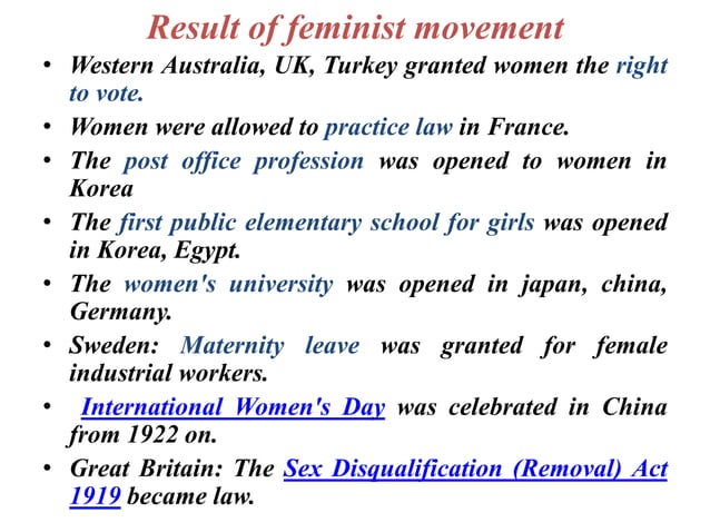 Evolution of feminism | PPTX