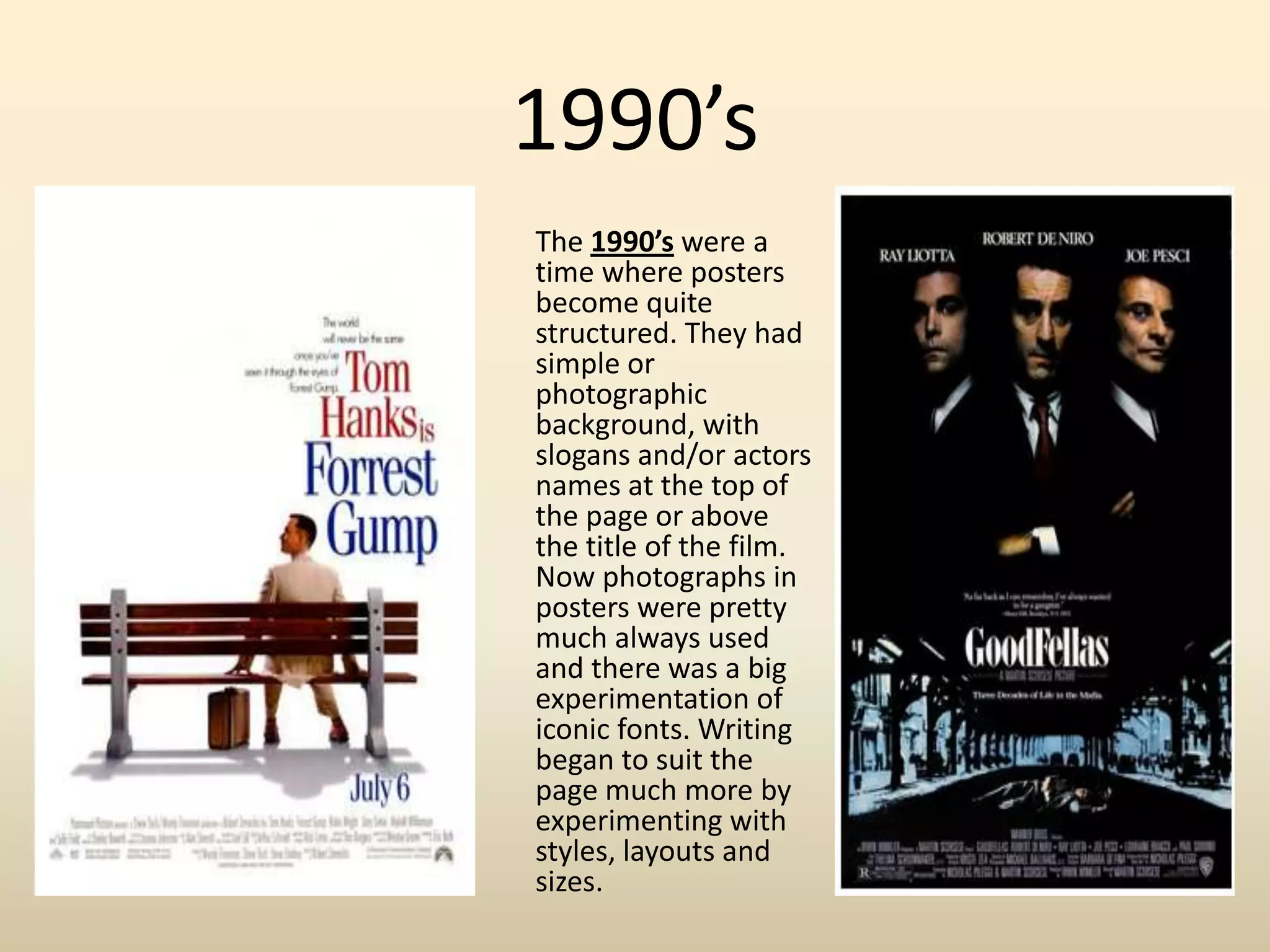 Evolution of film posters | PPTX