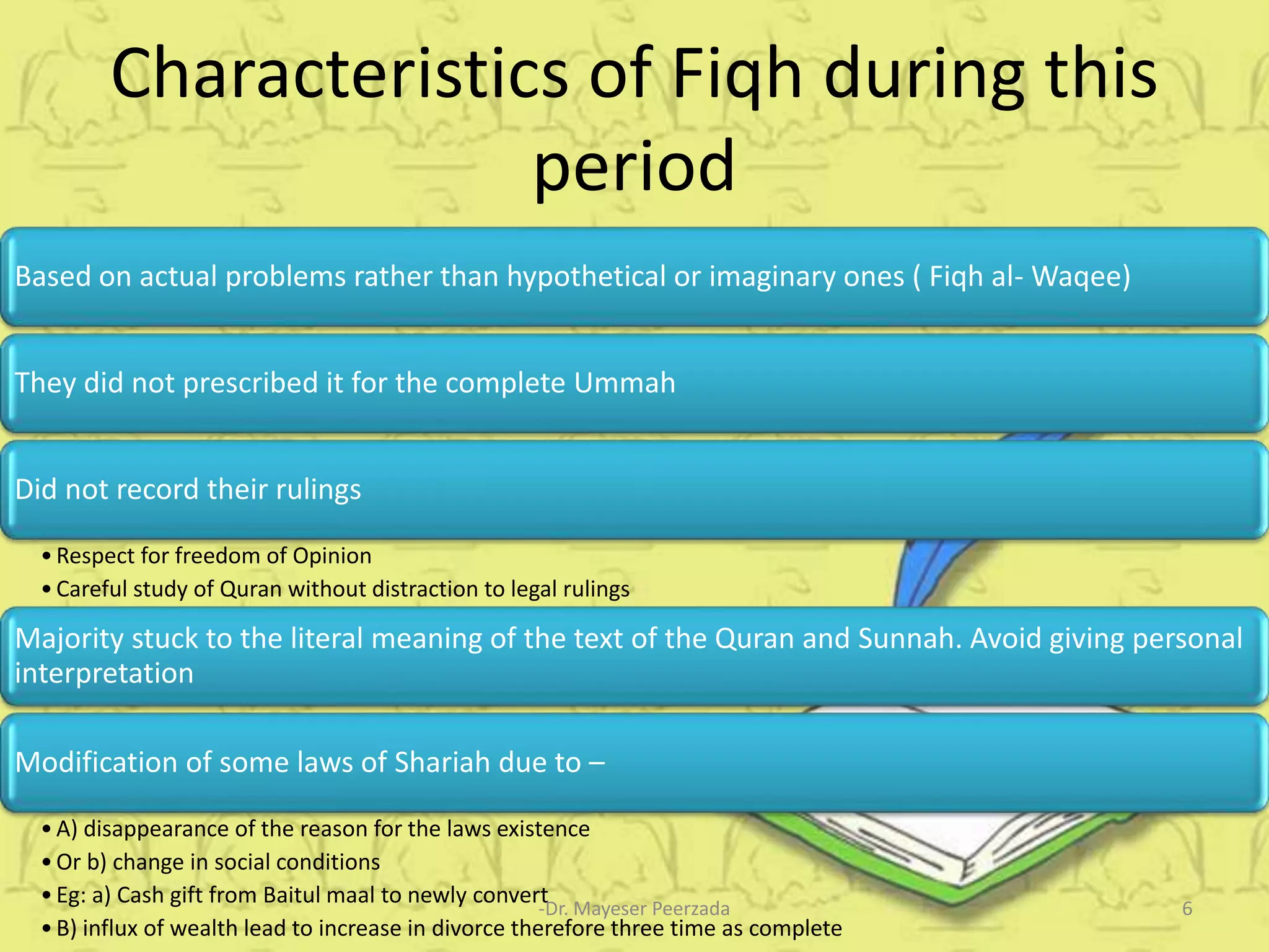 Evolution of Fiqh Part IV.pptx