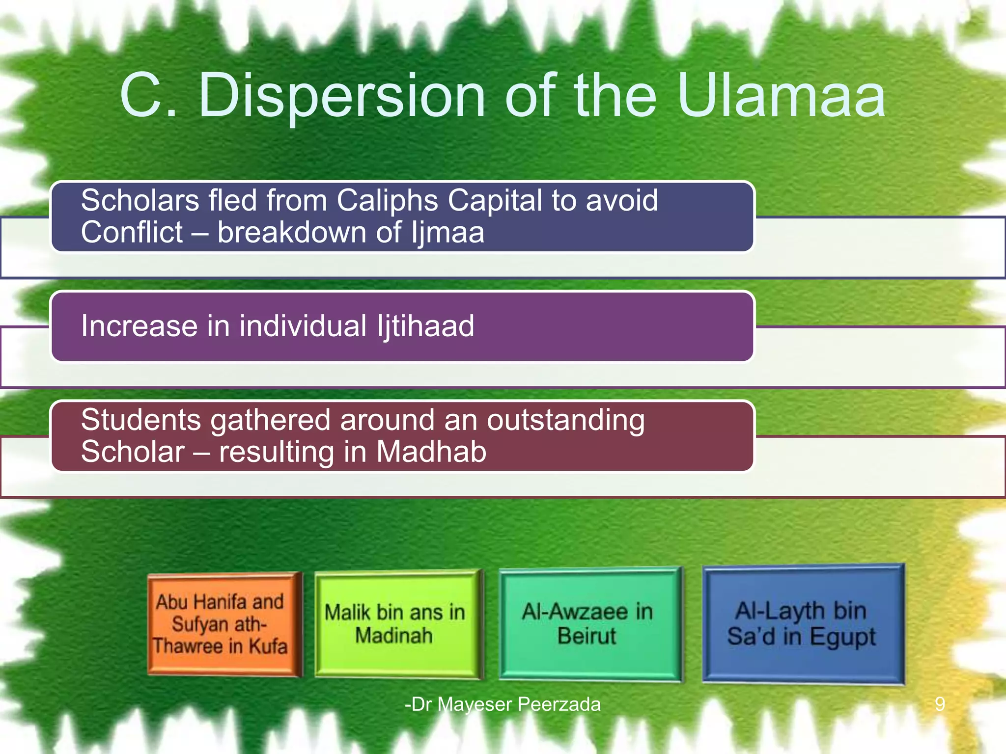 Evolution of Fiqh Part V.ppt
