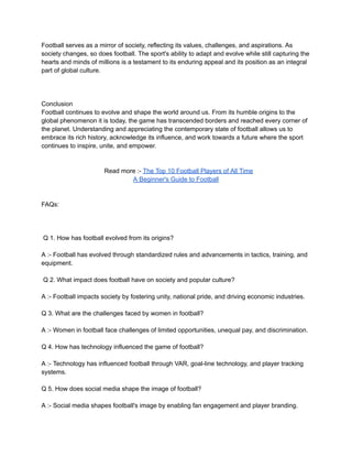 Evolution of football today _ what is football now a days.pdf