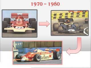 Evolution of formula 1 cars | PPTX