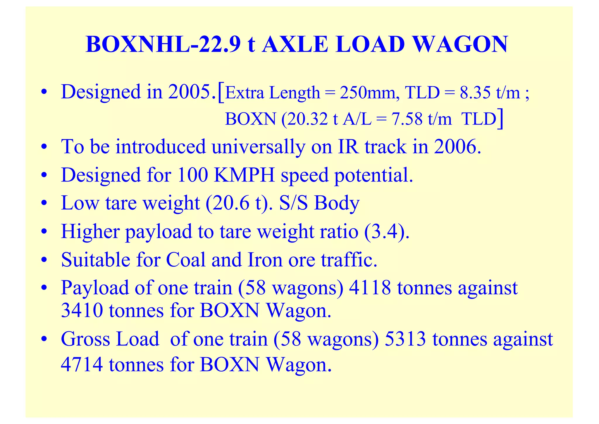 Evolution of Freight Stock in Indian Railways | PDF