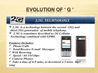 Evolution of ‘ G ‘ | PPTX