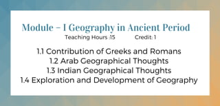 Evolution of Geographical Thought | PDF
