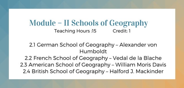 Evolution of Geographical Thought | PDF | Geography | Science
