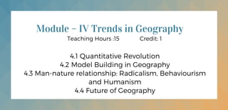 Evolution of Geographical Thought | PDF