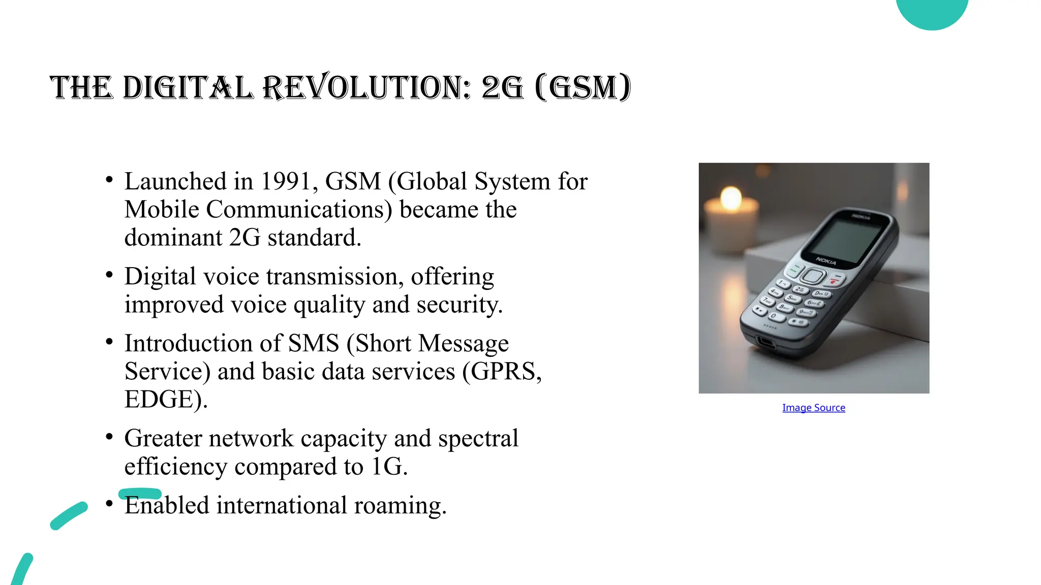 Evolution of GSM_ 1G to 5G(1)(1).pptx Paxrth | PPTX