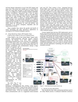 The Evolution of Hastily Formed Networks For Disaster Relief | PDF