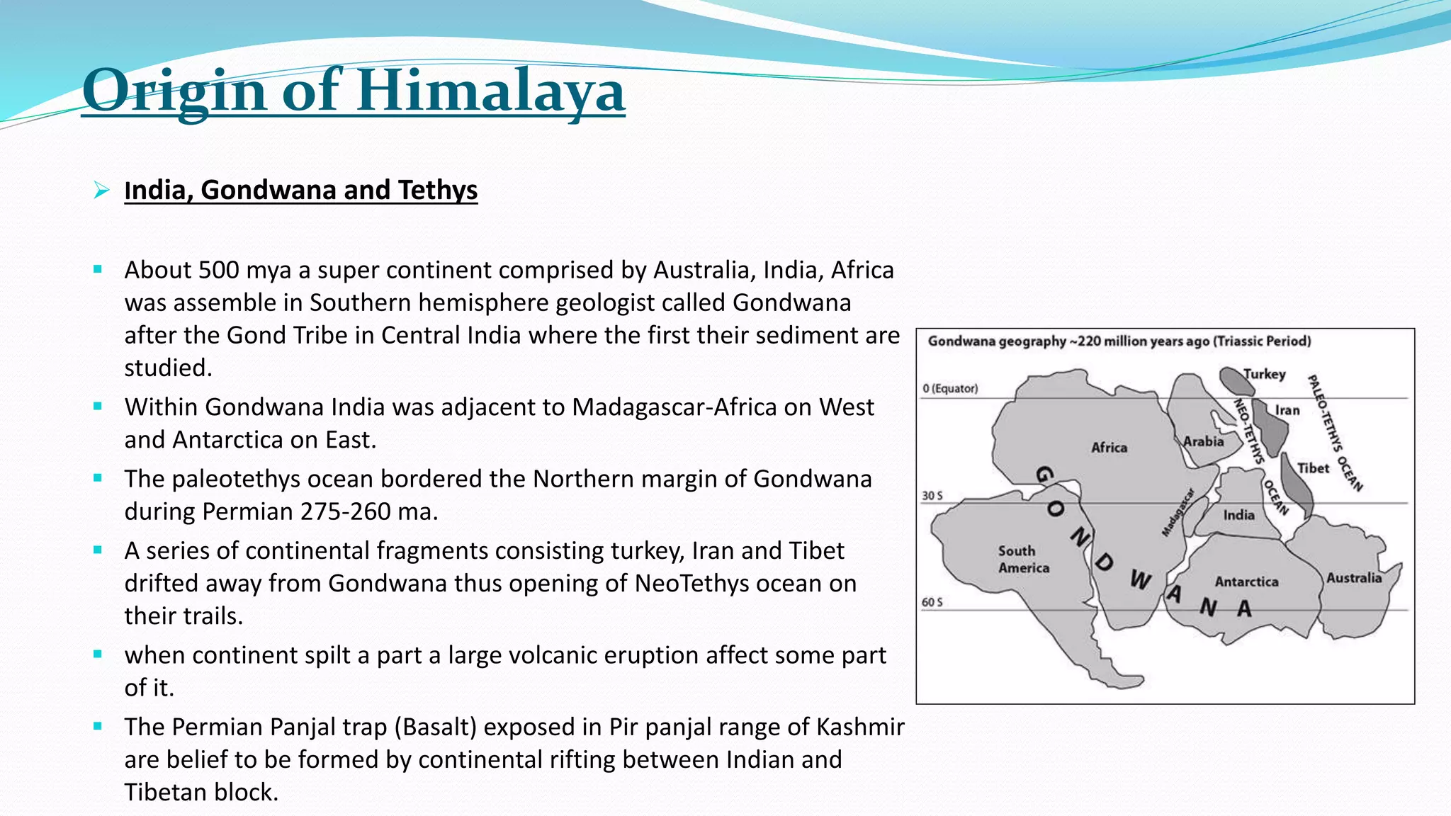 Evolution of himalaya | PPTX