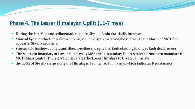 Evolution of himalaya | PPTX