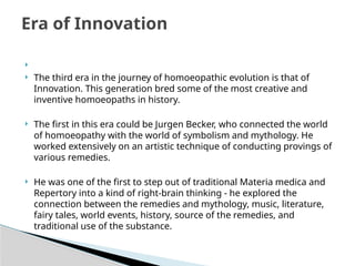 History of the Evolution of Homeopathy.pptx