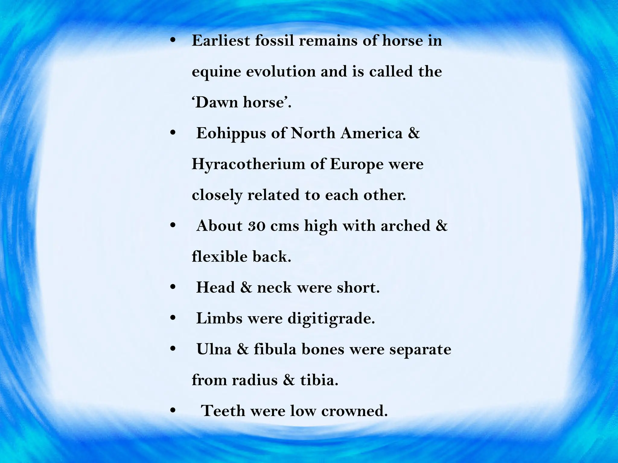 Evolution Of Horse - Introduction, Taxonomy, Evolutionary trends, Types ...