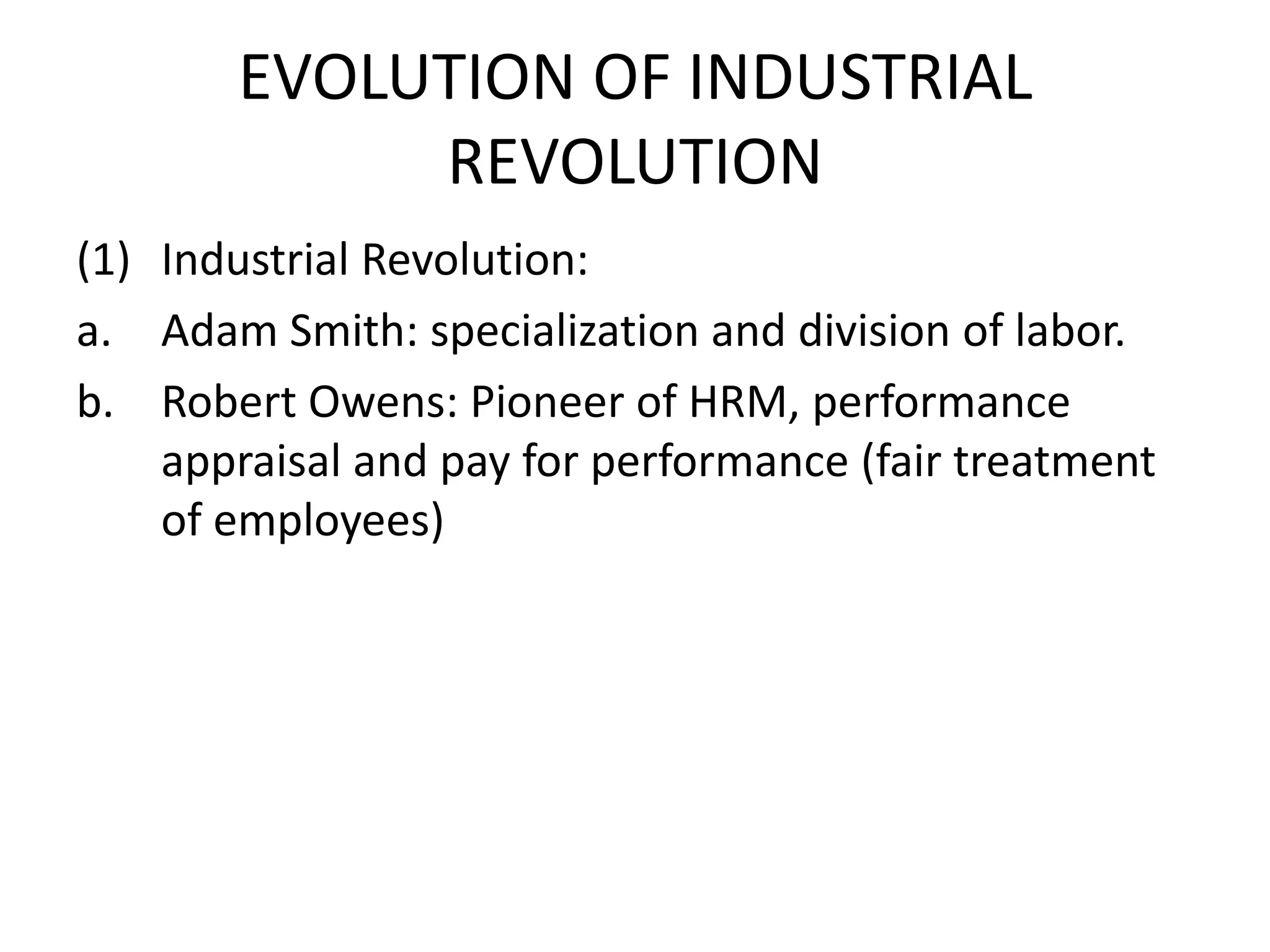 Evolution of hrm | PPTX