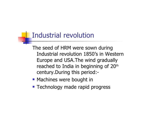 Evolution of hrm | PPTX