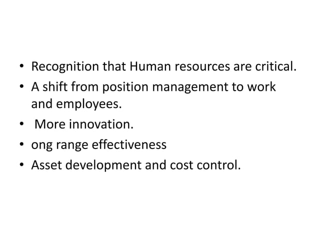 Evolution of hrm | PPTX