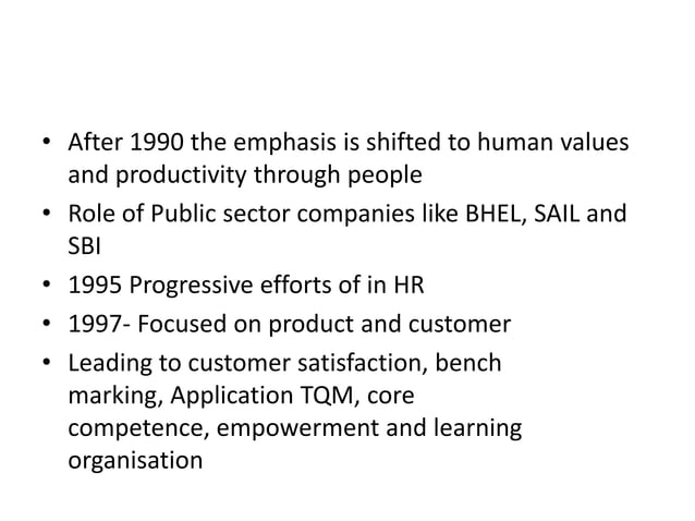 Evolution of hrm | PPTX