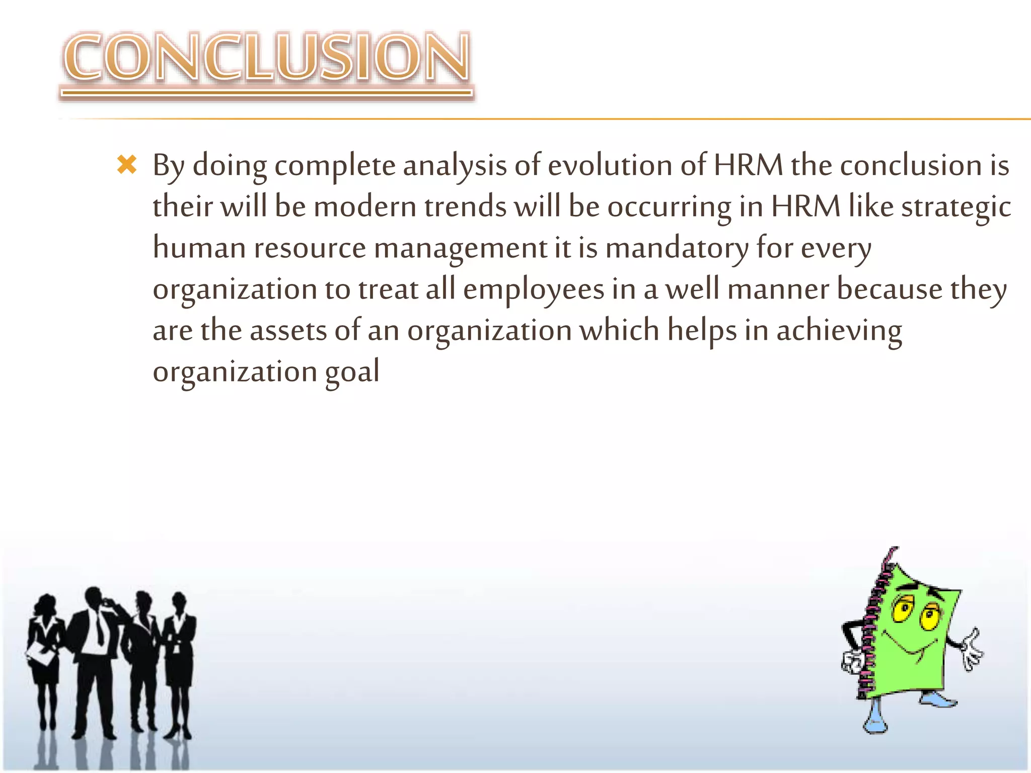 Evolution of hrm | PPTX