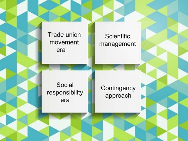 Evolution of human resource management | PPT