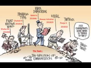 Evolution Of Communication