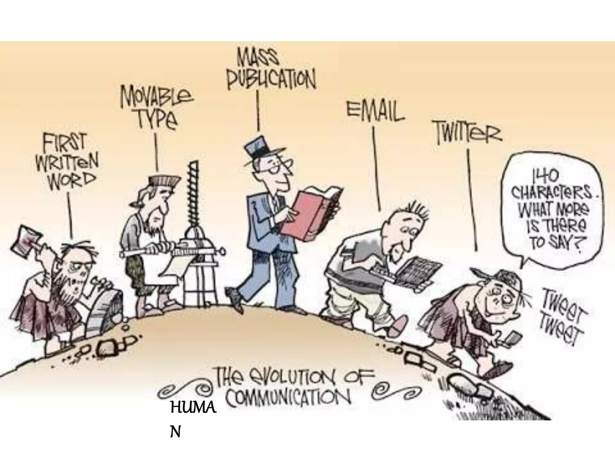 Evolution of human communication | PPTX