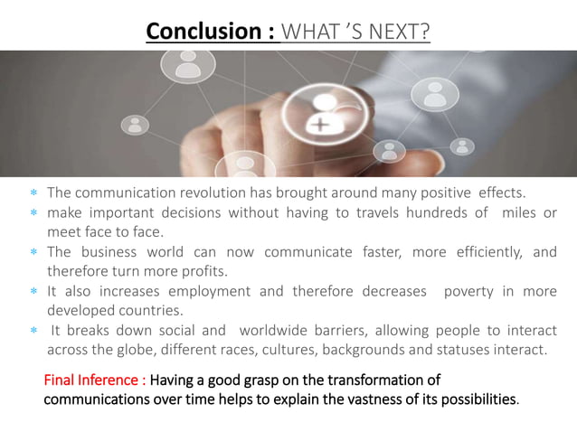 Evolution of human communication | PPT