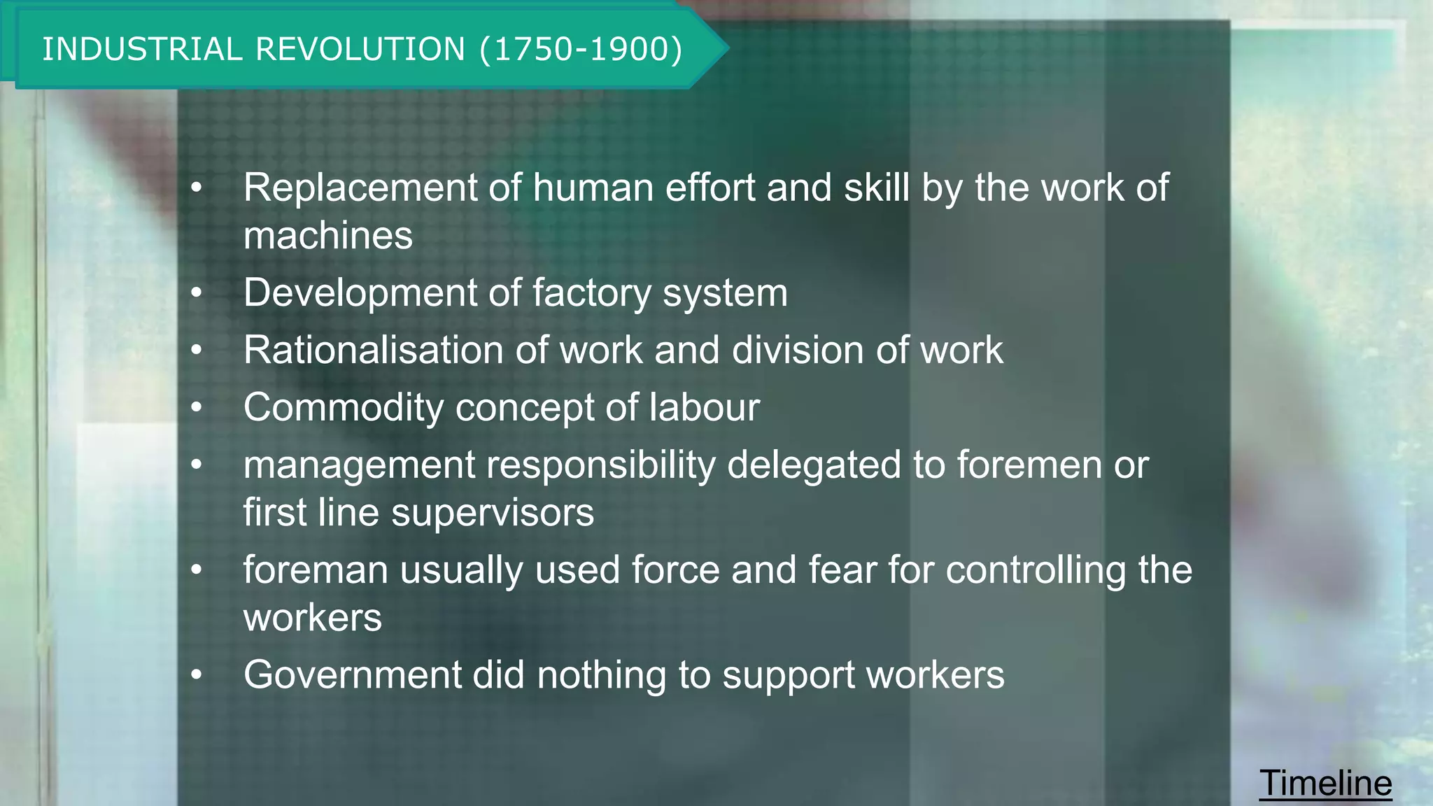 Evolution of human resources | PPTX