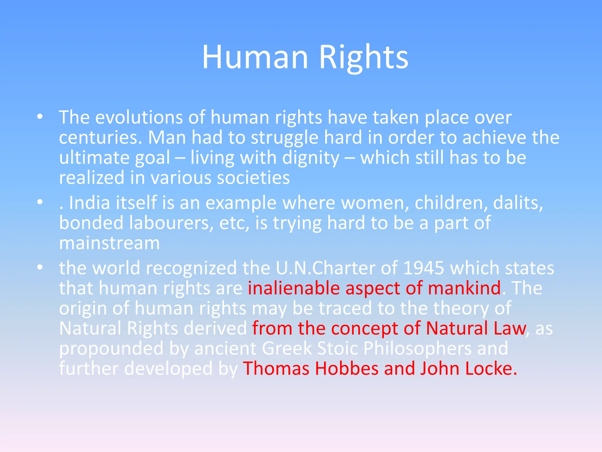 evolution of Human rights.pptx