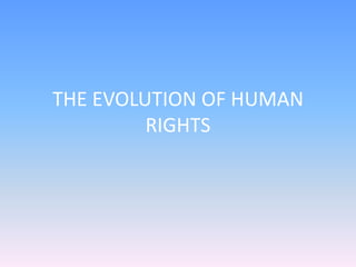 evolution of Human rights.pptx