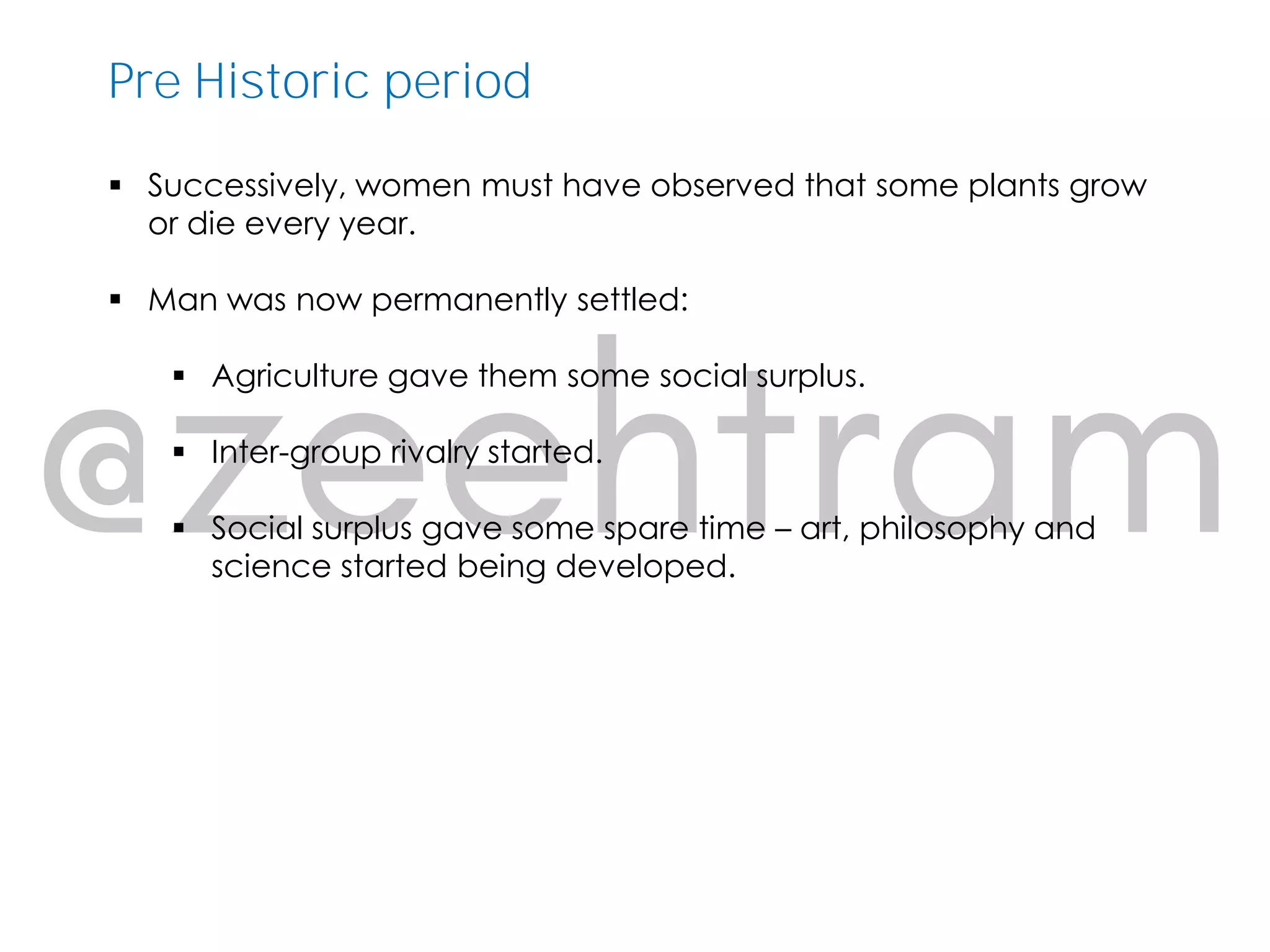 Evolution of human settlement - 01 : Understanding the History! | PDF