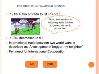 Evolution of ib | PPTX
