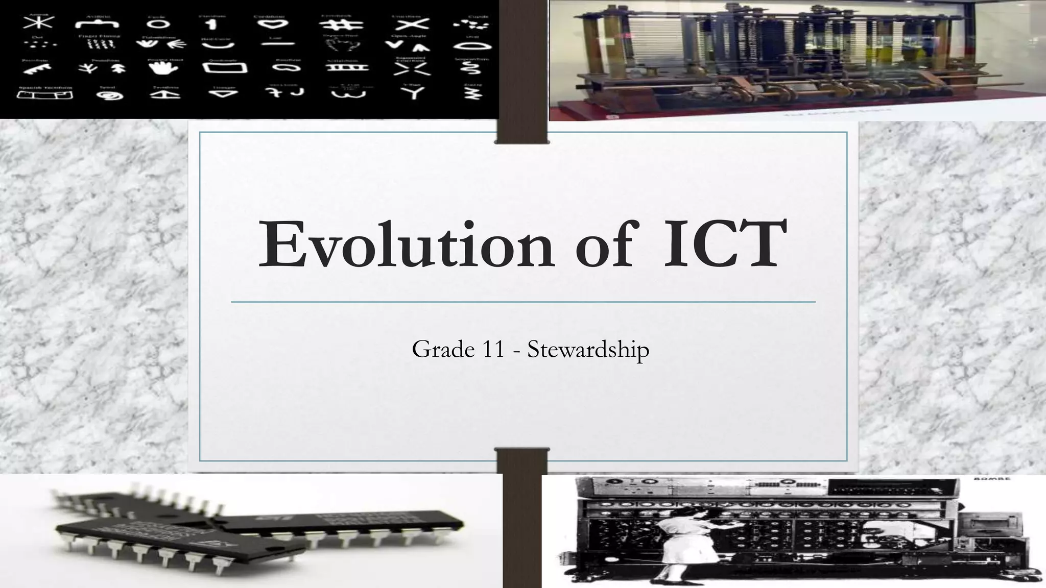 Evolution of Ict Final | PPTX