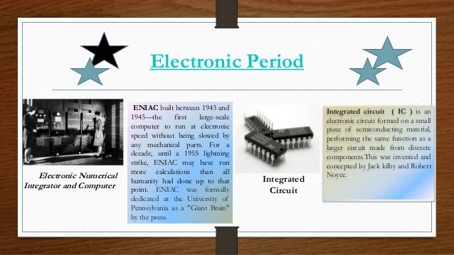 Evolution of Ict Final