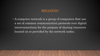 Evolution of ict, networking , and types | PPTX