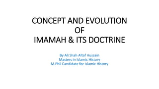 Evolution of Imamah.pptx