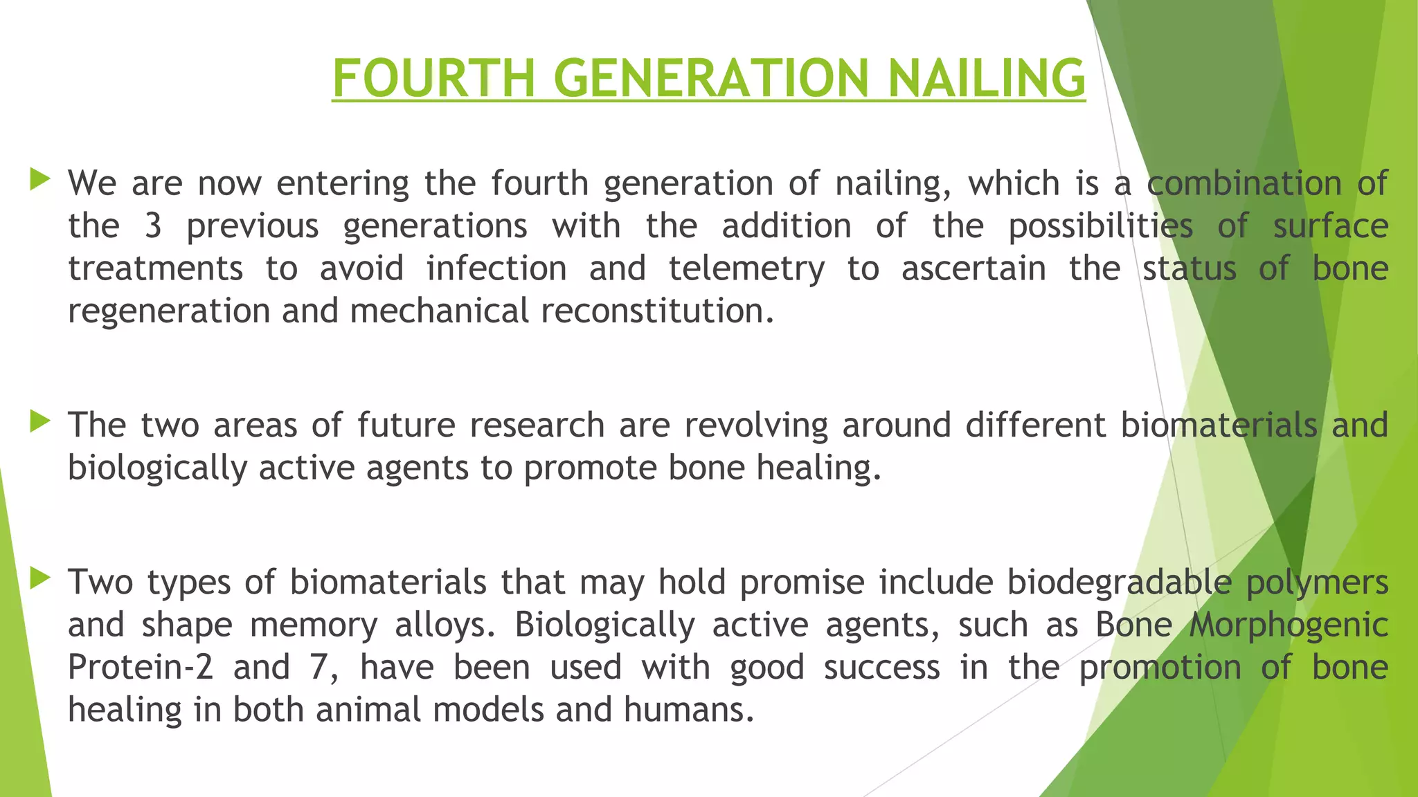 Evolution of Intramedullary Nails | PPT